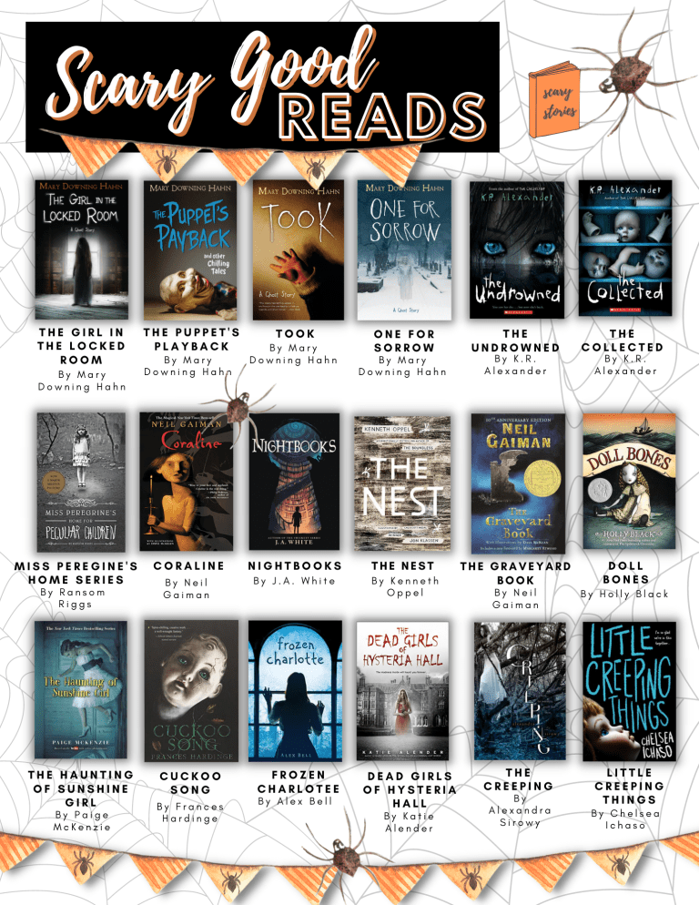 Visual Book Lists – printable book recommendations