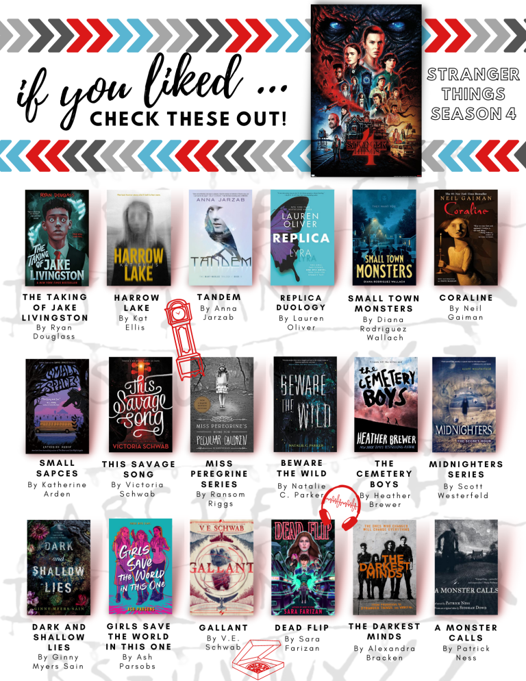 Visual Book Lists – printable book recommendations