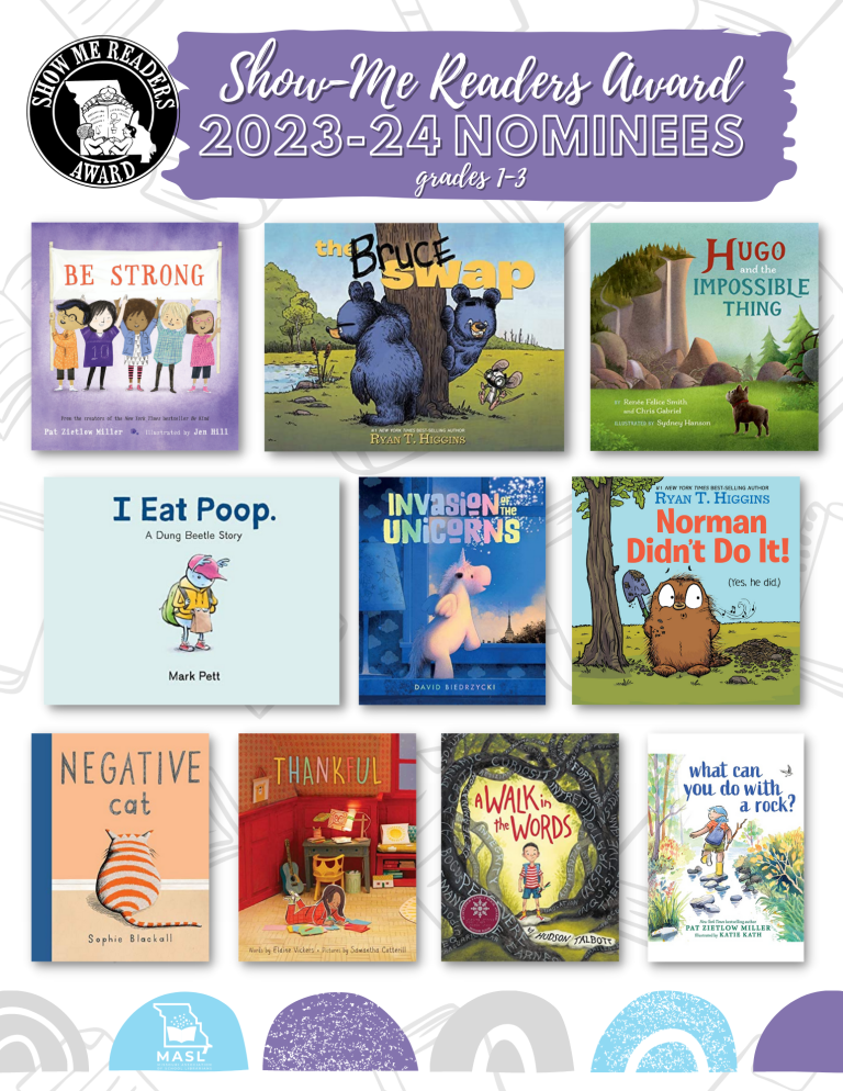 Visual Book Lists – printable book recommendations