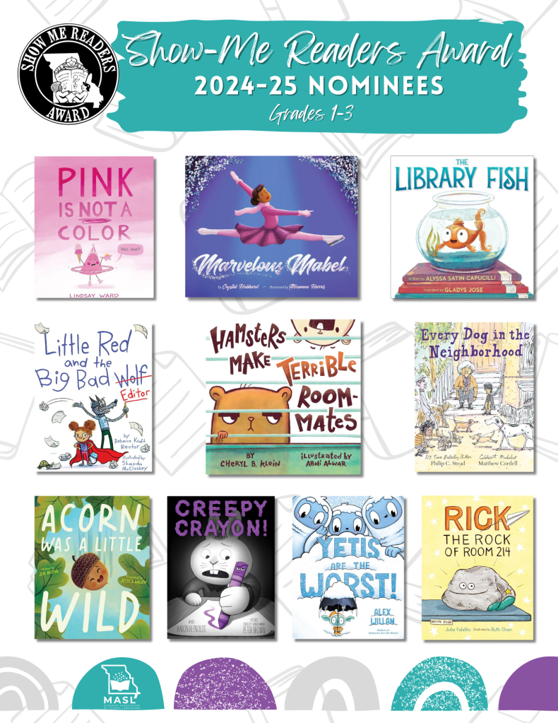 Visual Book Lists – printable book recommendations