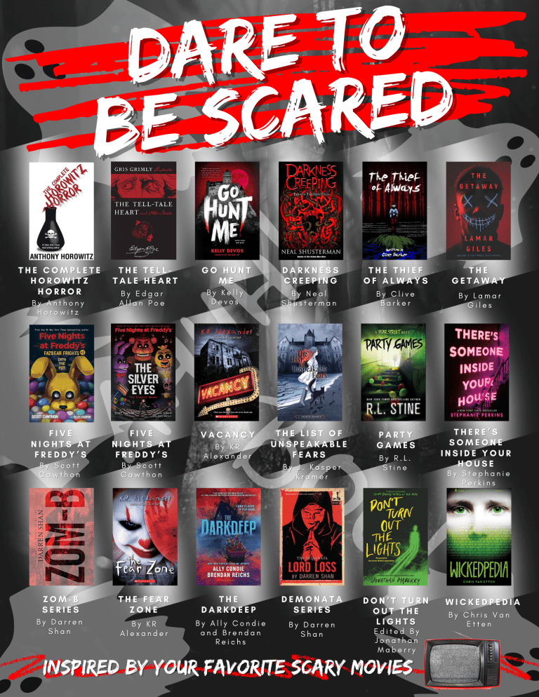 Visual Book Lists – printable book recommendations