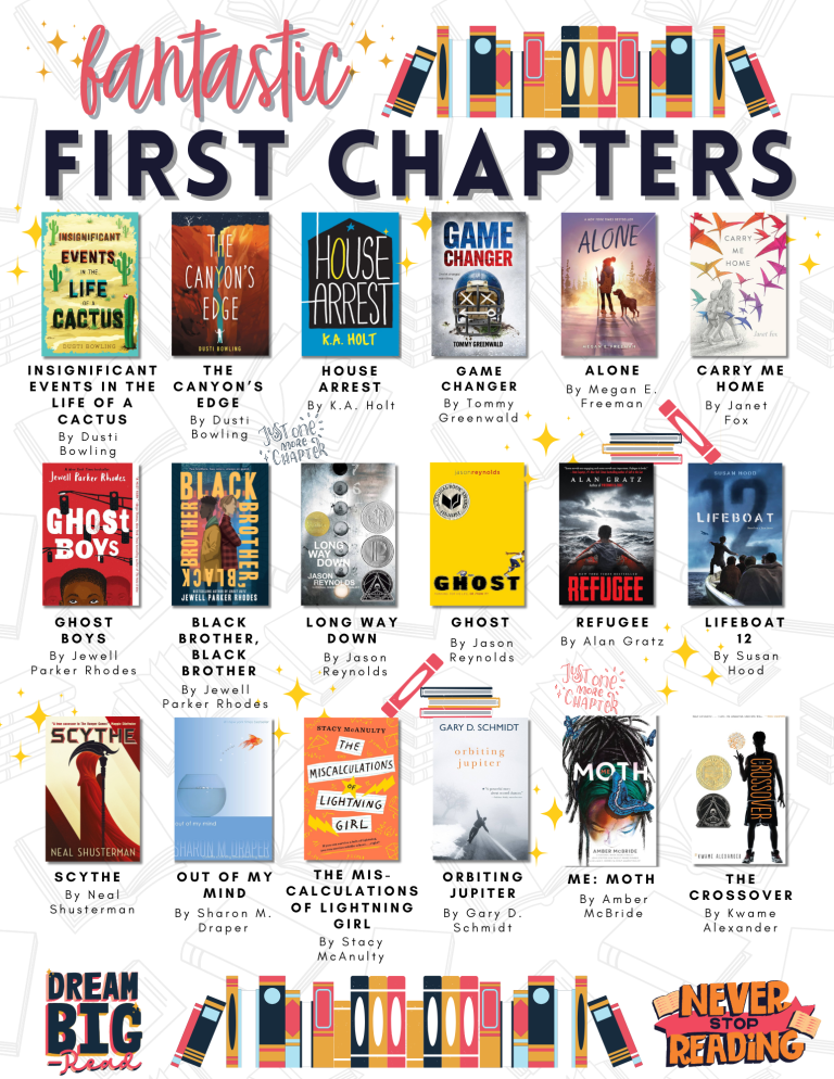 Visual Book Lists – printable book recommendations