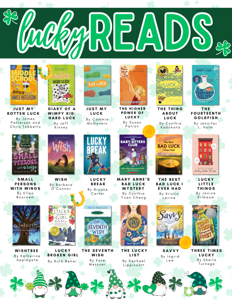 Visual Book Lists – printable book recommendations
