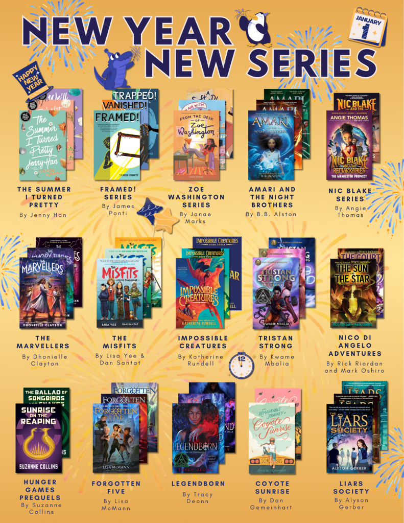 Visual Book Lists – printable book recommendations